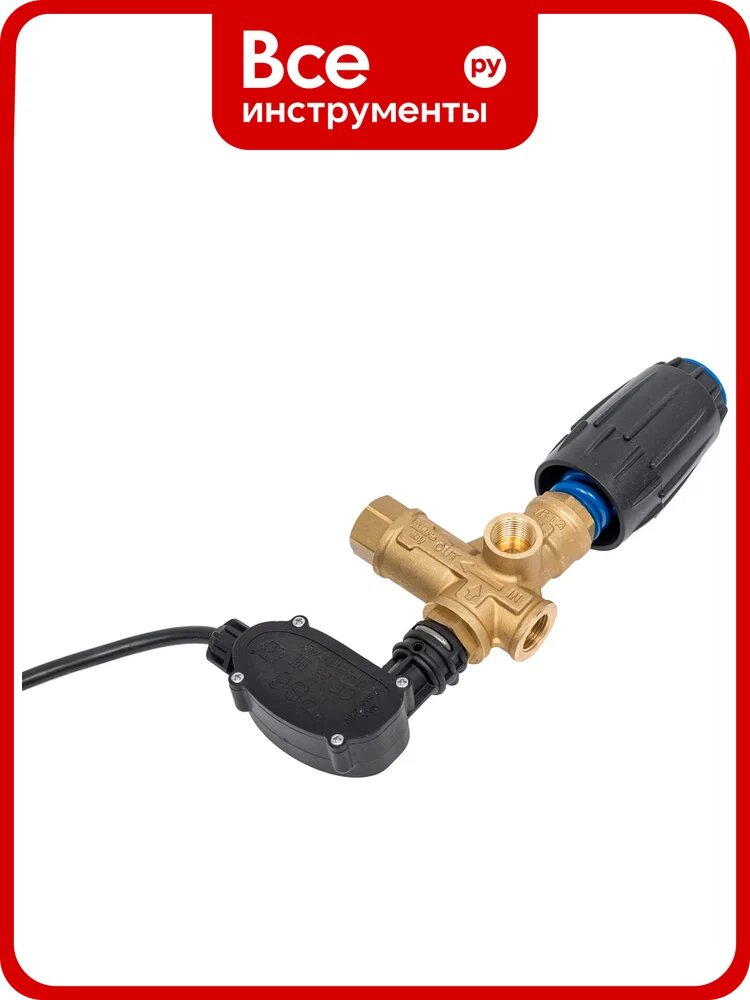 Регулятор давления VRT3 total stop, 250 бар, 40 л/мин, G 3/8"F, байпас
