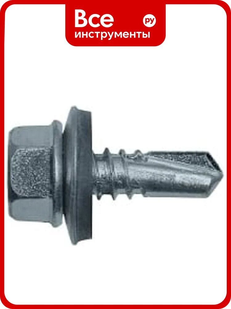 Самосверлящий винт Fasty sd6 c шайбой, 6.3x32 мм, Magnisilver 1000hrs, шайба 16 мм, 250 шт. P150330AMS