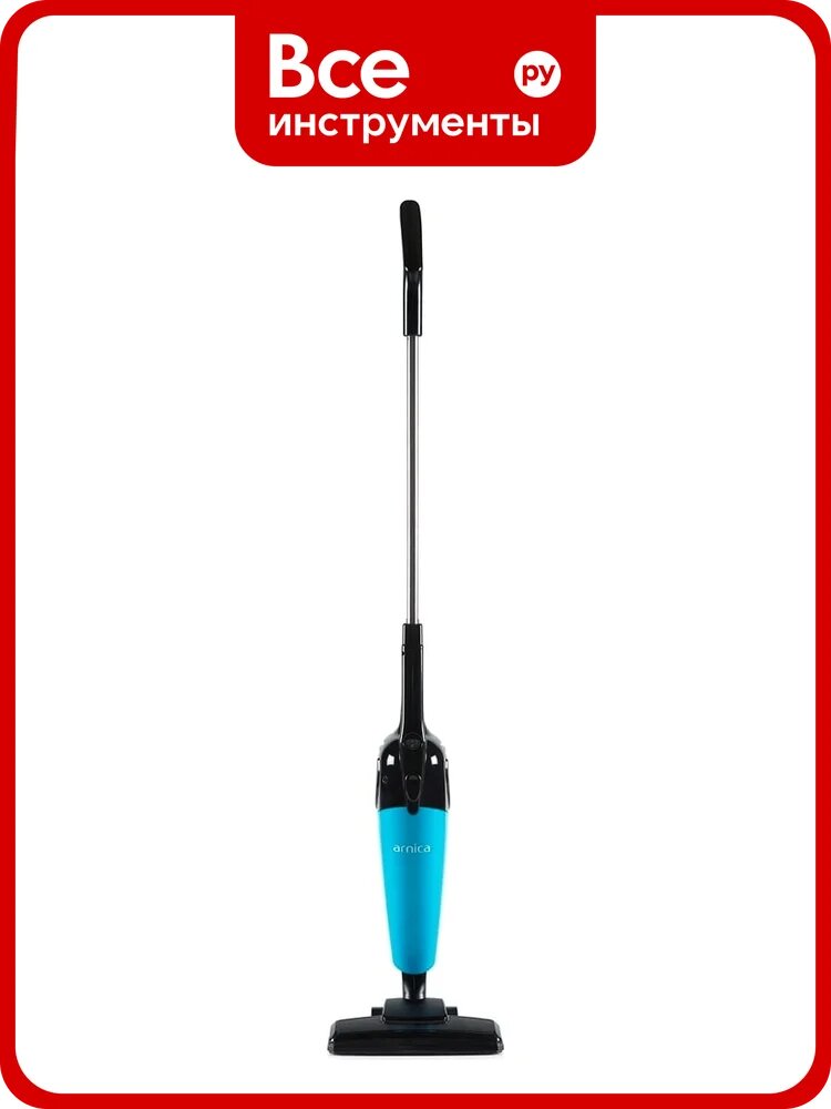 Пылесос ARNICA Merlin Pro ET13212, вертикальный, HEPA-фильтр, голубой