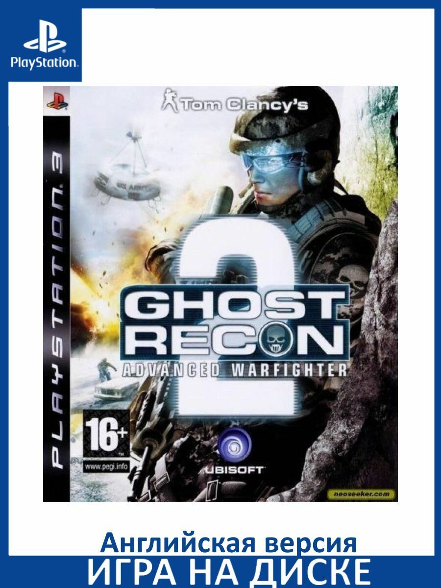 Игра Tom Clancy's Ghost Recon: Advanced Warfighter 2 PS3 Диск на PlayStation 3 Английская версия