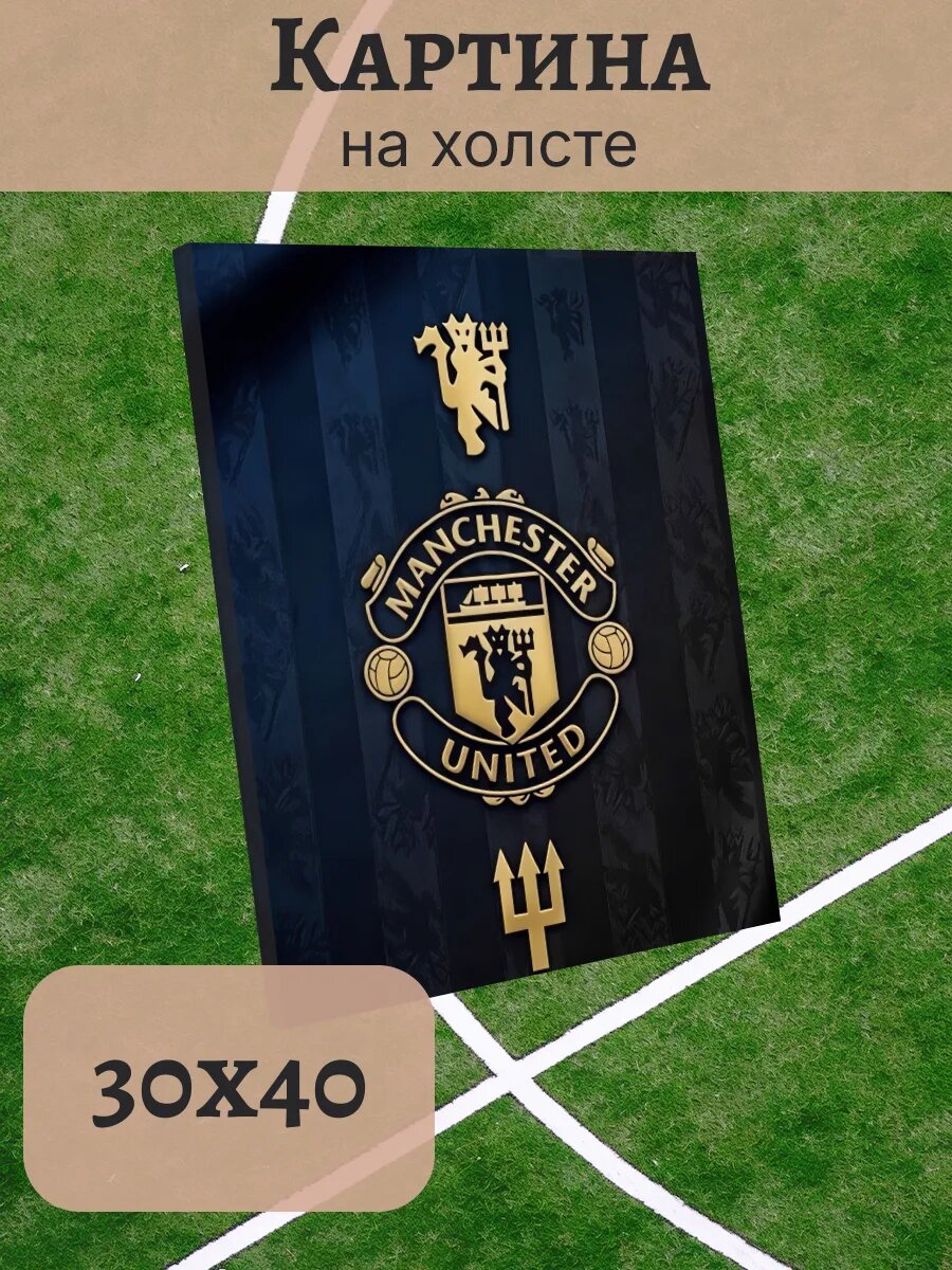 Картина 30х40 ФК Манчестер Юнайтед FC Manchester United