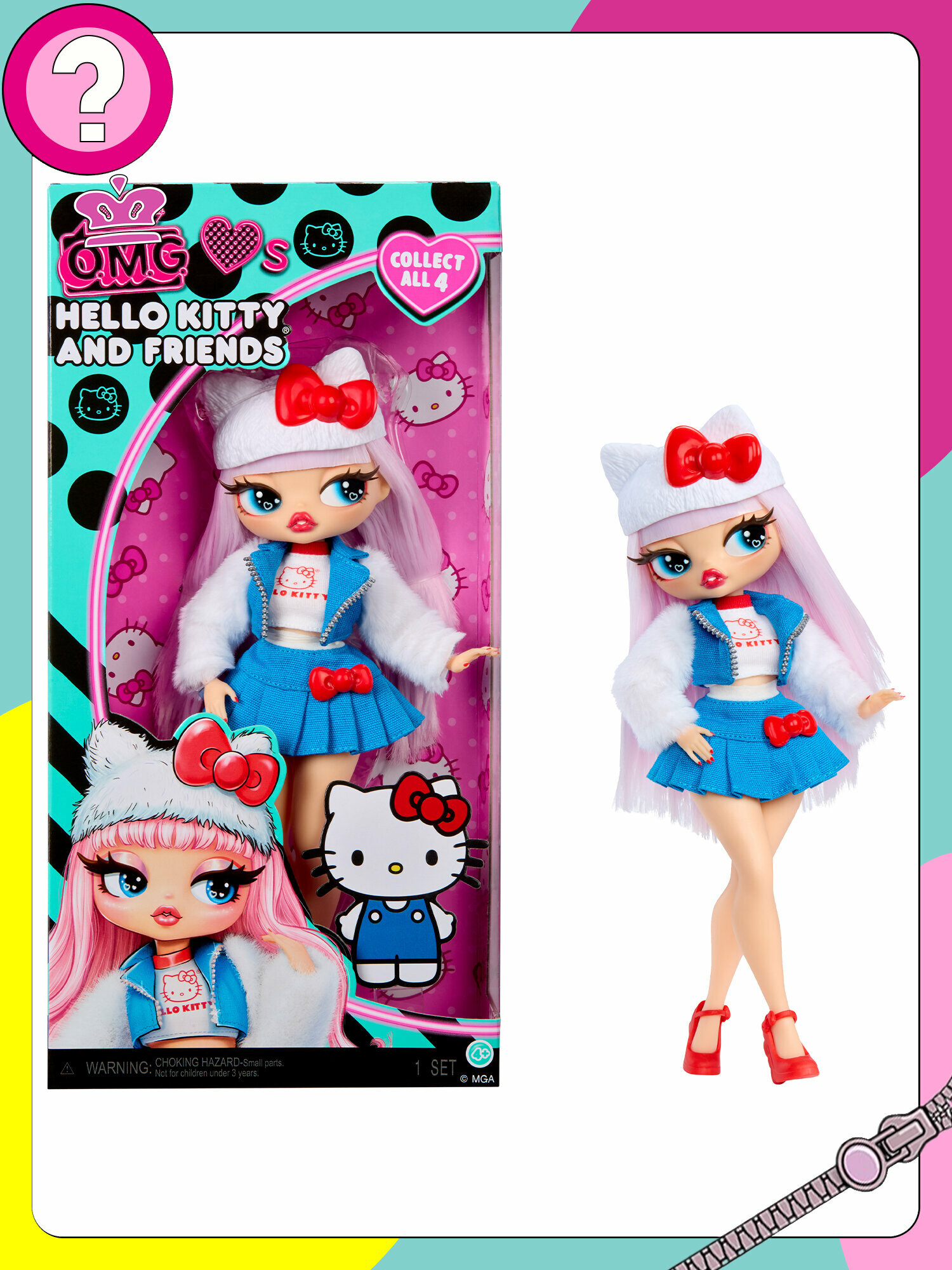 ЛОЛ OMG Кукла-девочка Hello Kitty
