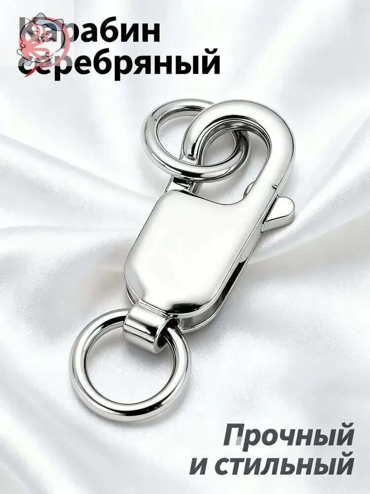 Застежка-лобстер из серебра 925, с двумя прикрепленными переходными кольцами, фурнитура для изготовления украшений и бижутерии ручной работы, замок-омара для цепочек и браслетов