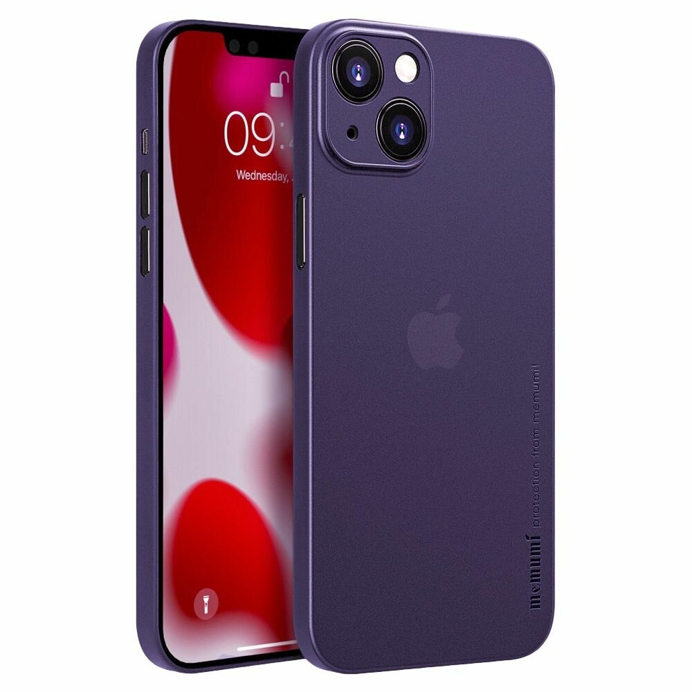 Чехол для iPhone 14 Plus (6.7") Memumi пластик фиолетовый