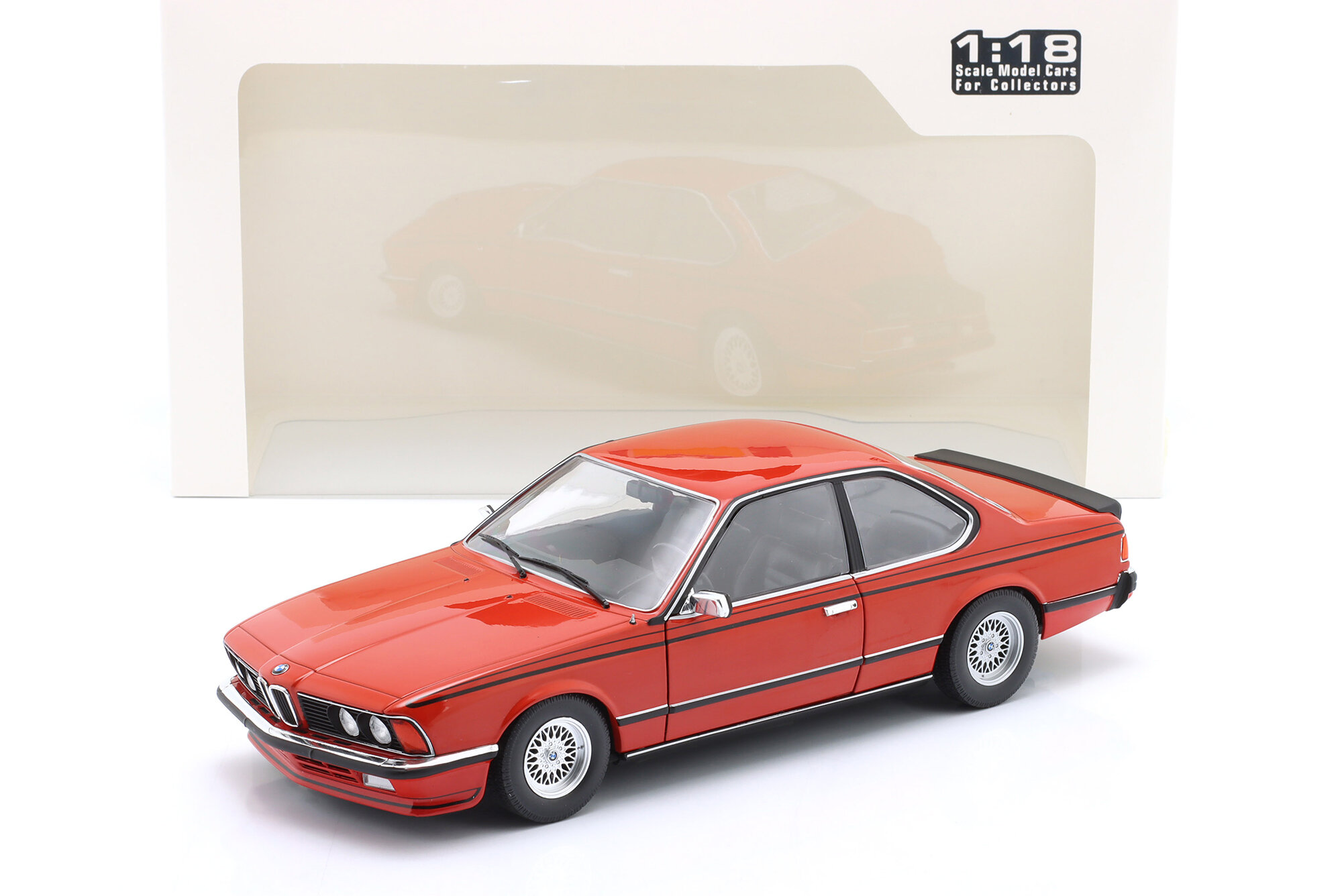 Модель коллекционная SOLIDO Bmw 635 csi E24 1984 red — фото 1