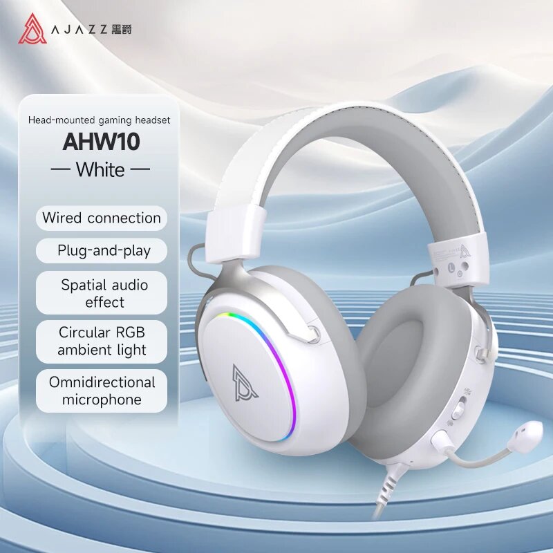 Гарнитура AJAZZ AHW10 White