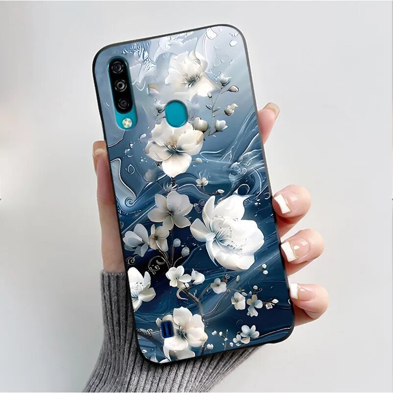 Чехол с принтом для ZTE Blade A7 A5 A3 2020, мягкий силиконовый черный TPU-TPU331, Blade A3 2020