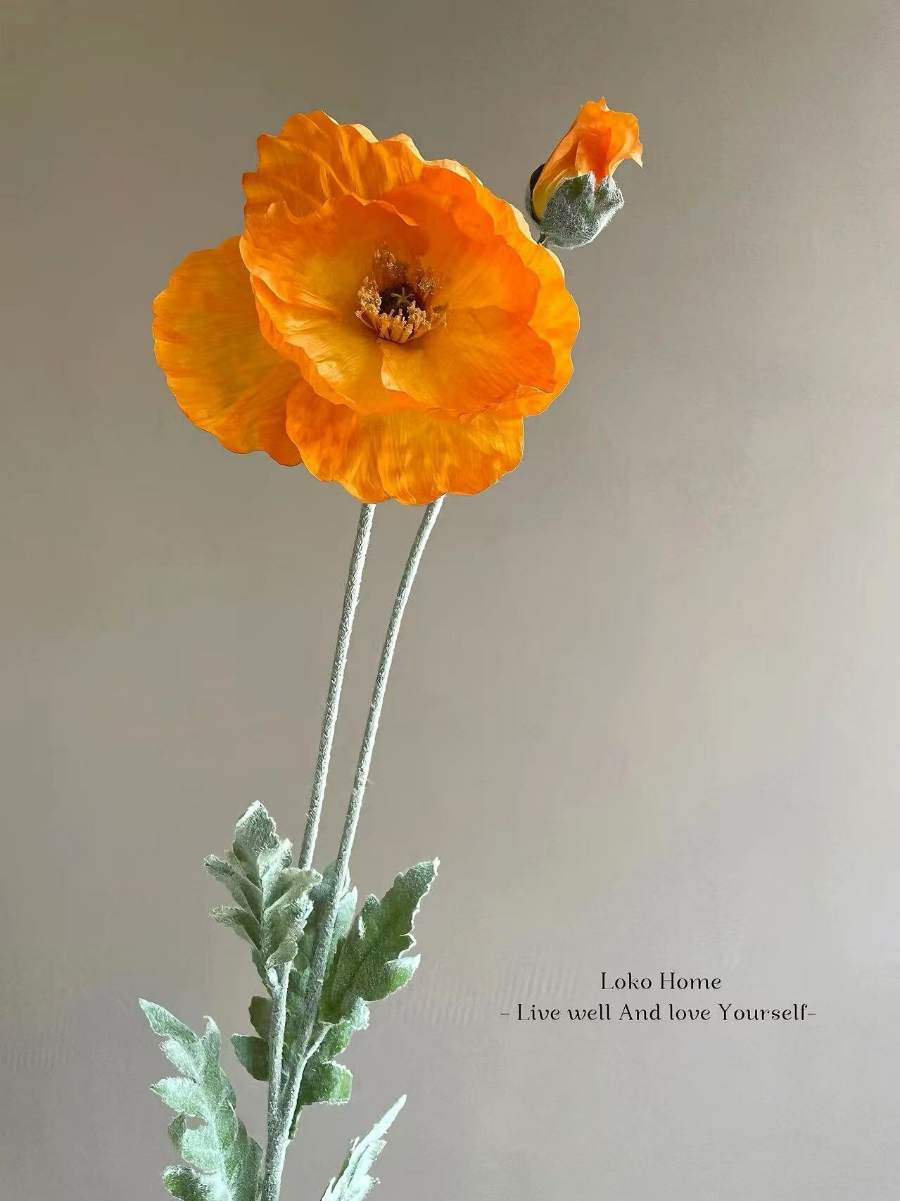 Длинные искусственные маки 100 см, 2 шт, декор для свадьбы и интерьера, реквизит для фото