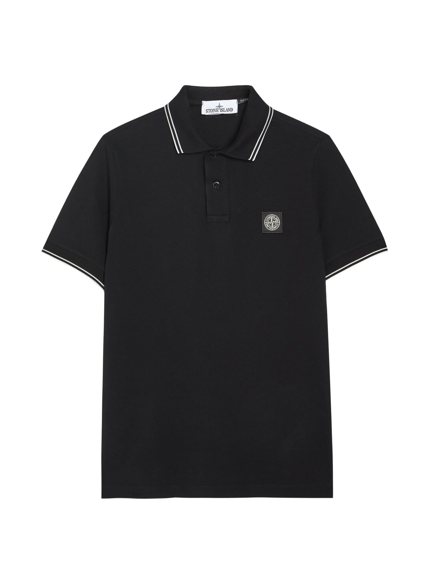 Рубашка Logo-patch polo shirt