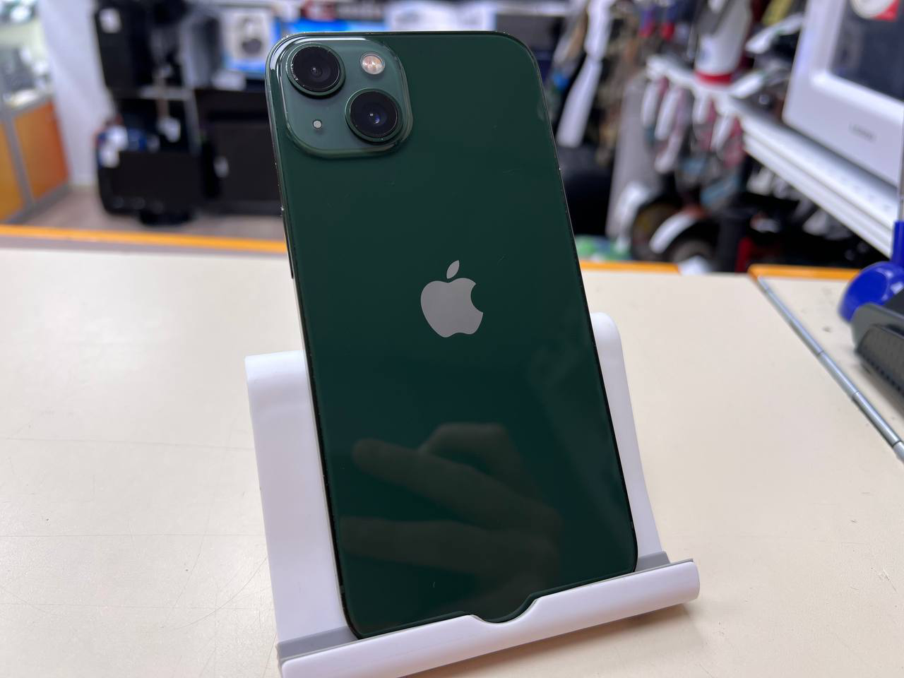 Смартфон Apple iPhone 13 128GB Green, Зеленый, Global, Sim+eSim, Б/У, Уценка