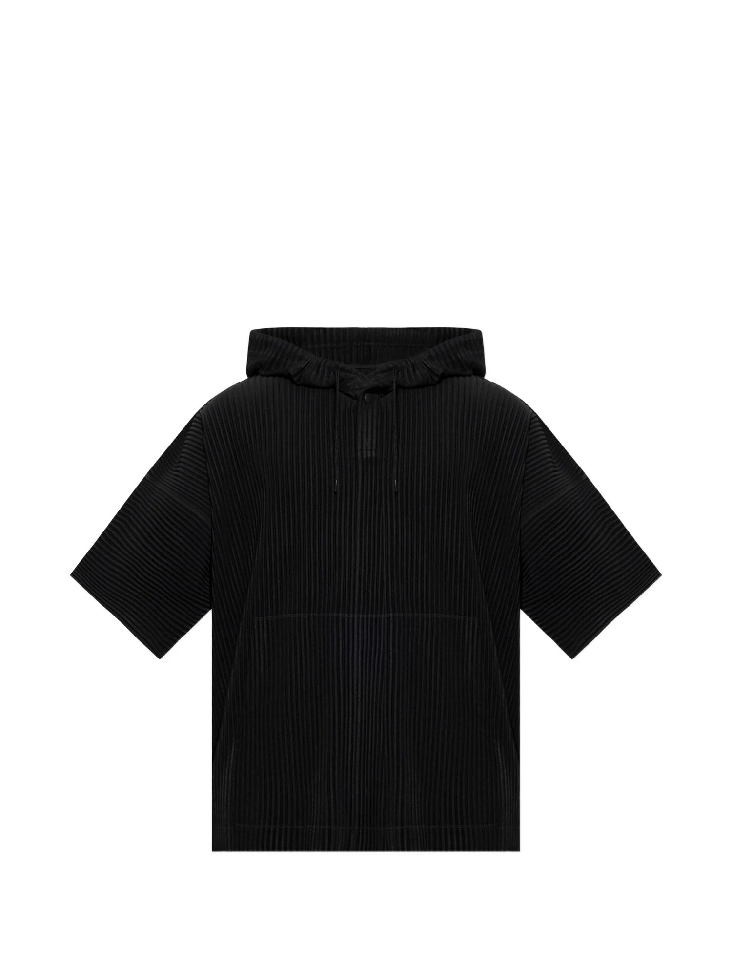 Худи Pleated short-sleeve hoodie