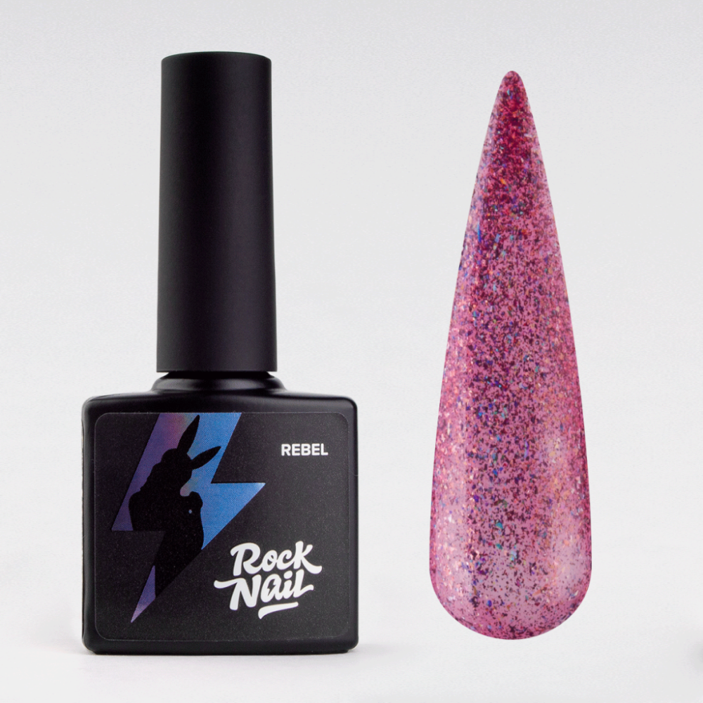 Гель-лак RockNail №985 Rebel (Drunken Gummy Bears) 10 мл ❗️ВНИМАНИЕ❗️СРОК годности до 09.2026