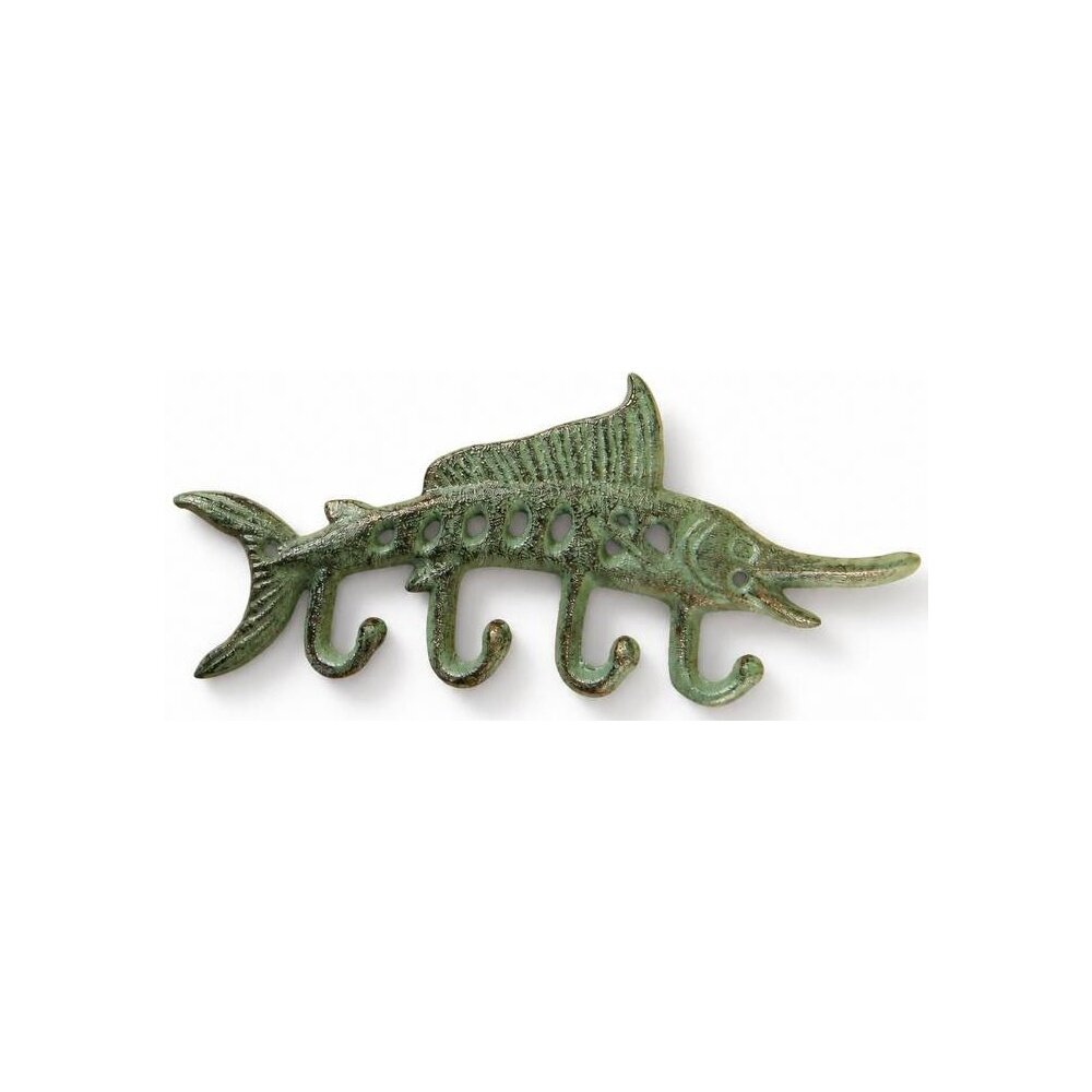 Iron Garden YM-HK-22008 Вешалка настенная марлин, 4 крючка, iron gardenмммммм