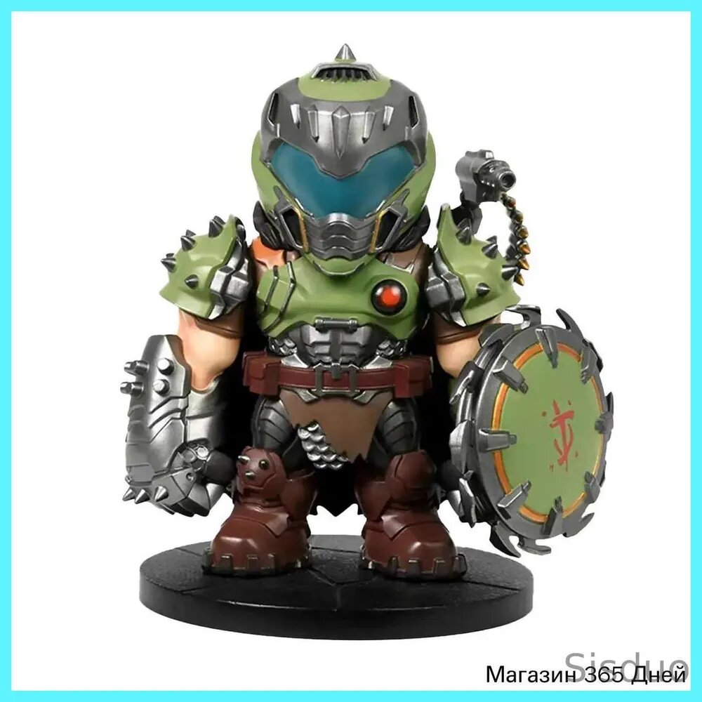 Bethesda Коллекционная фигурка " Doom: The Dark Age", Slayer Mini Collectible Figure,11.7cm