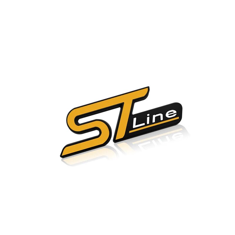 Эмблема ST LINE на Ford Focus Fiesta Mondeo Kuga