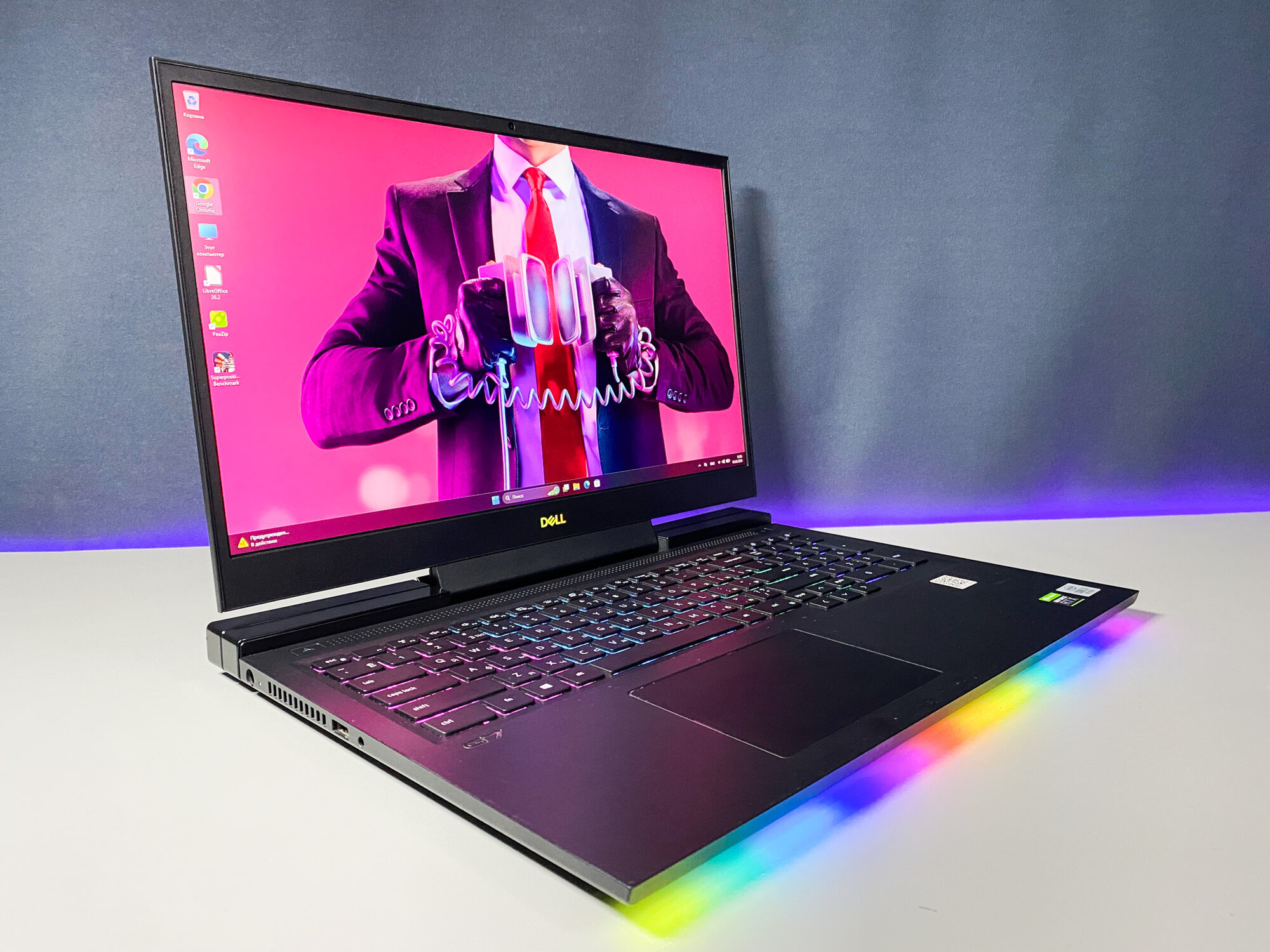 Игровой Ноутбук Dell G7 17.3"300Hz/Intel Core i7-10750H 6/12*2.60-5.00GHz/RTX2070-8Gb/16Gb/SSD1Tb