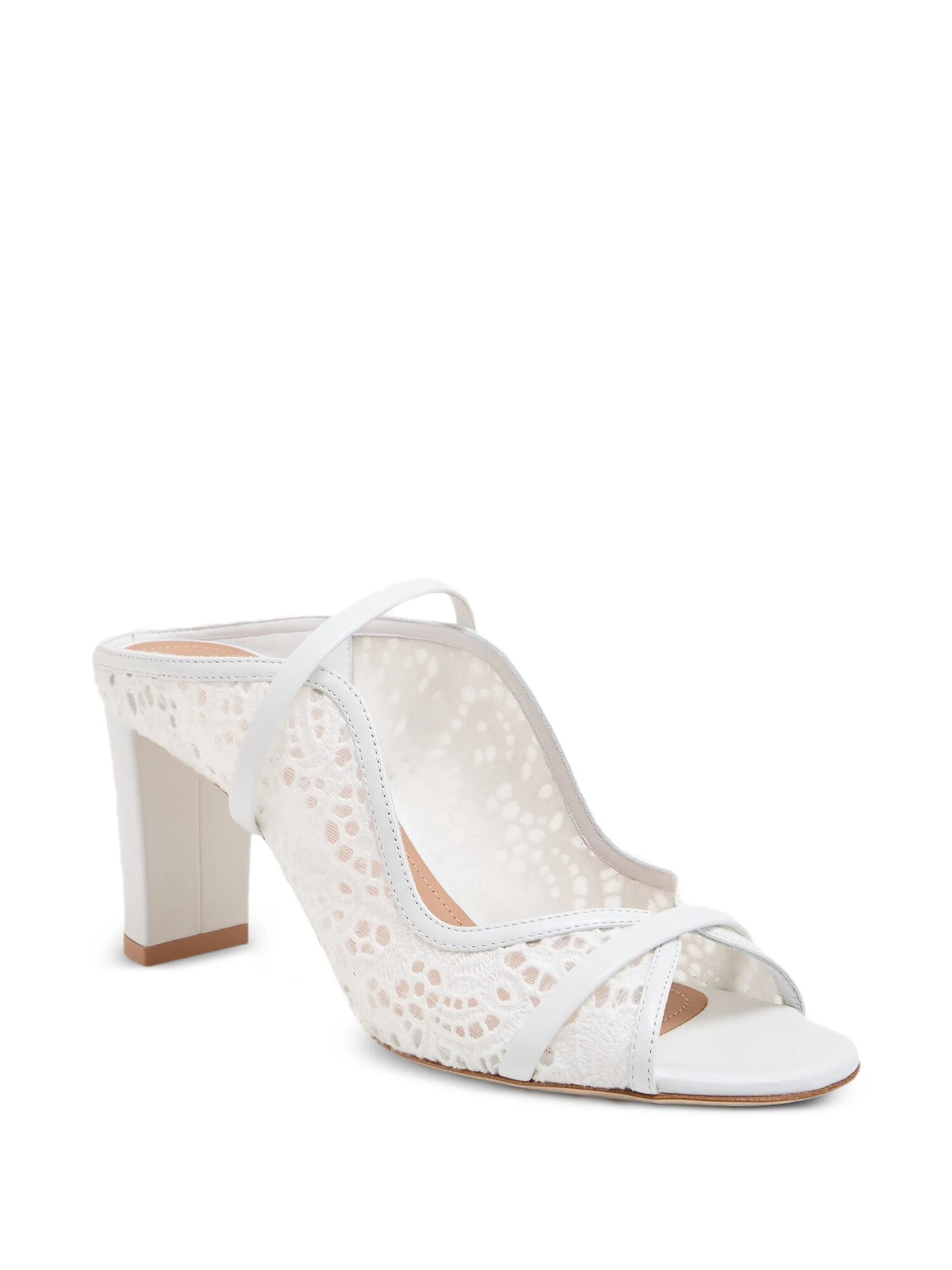 Босоножки Malone Souliers Norah, размер 41, бежевый/белый — фото 1