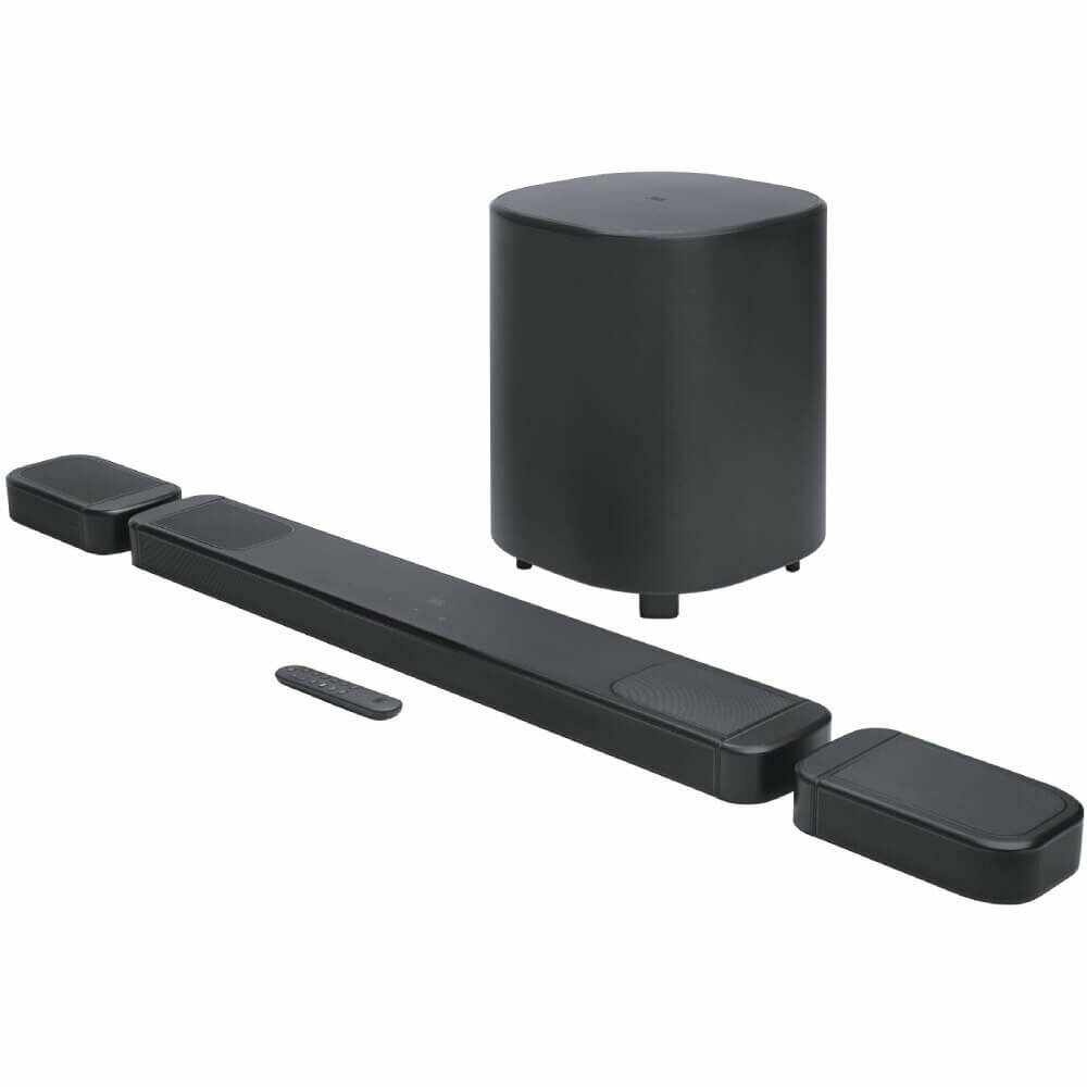 Саундбар JBL BAR1000MK2, 7.1.4, Black, 660Вт, поддержка Dolby Atmos