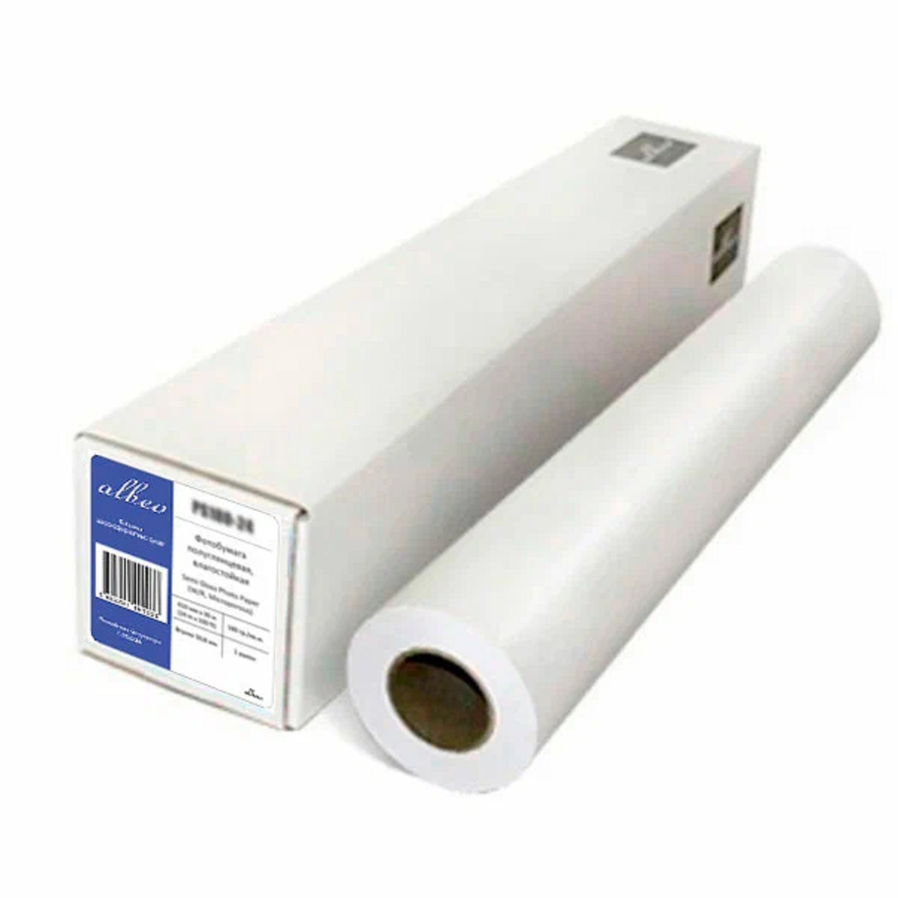 Бумага Albeo Z80-297/175/4 инженерная, 80г/м2, 0.297х175м, втулка 76мм
