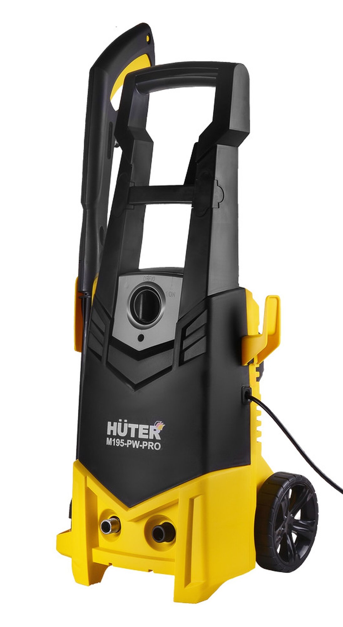 Мойка высокого давления Huter M195-PW-PRO с профессиональным пеногенератором ( 2500 Вт; 195 Бар; 420 л/час; шланг - 8м)