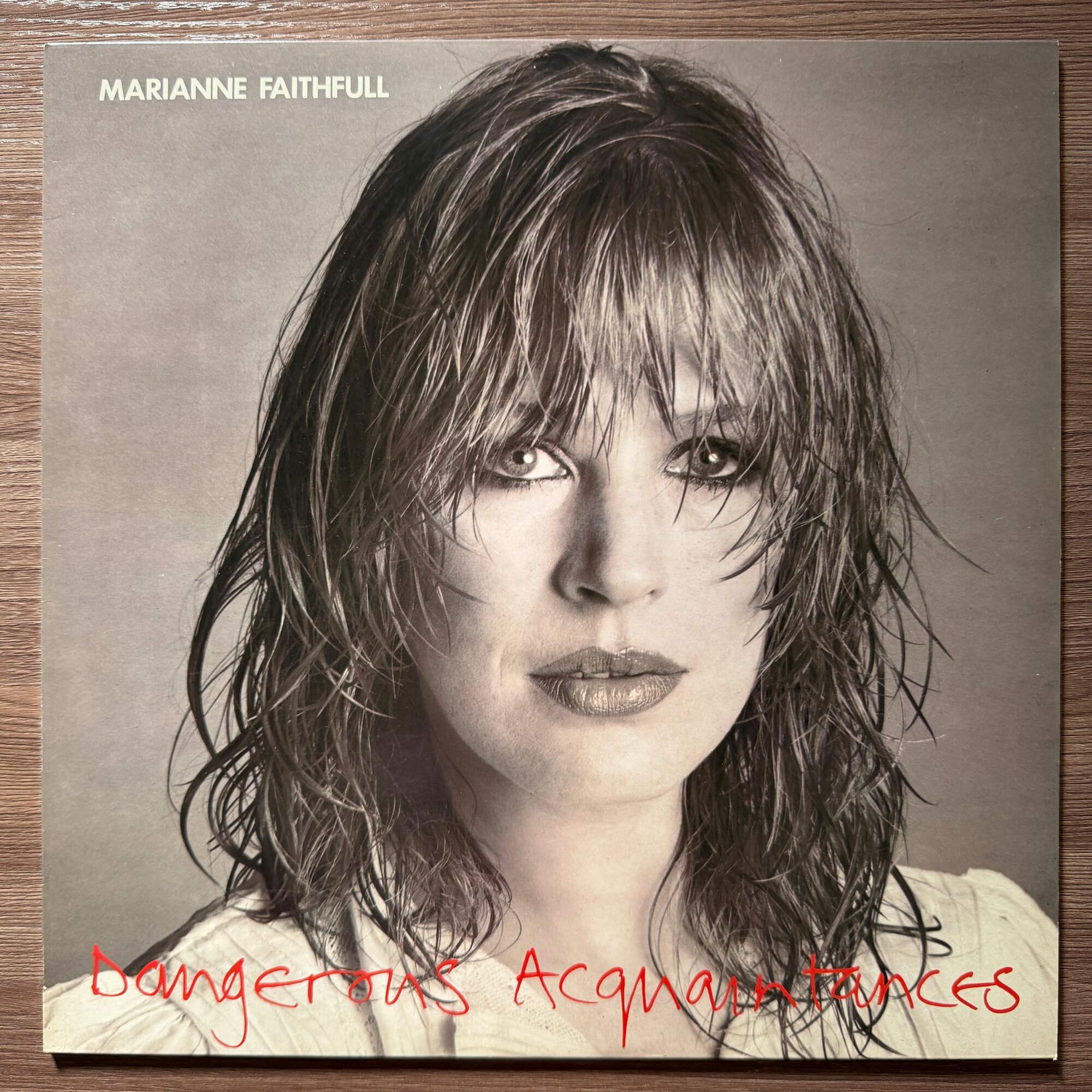 Виниловая пластинка Marianne Faithfull Dangerous Acquaintances (Скандинавия 1981г.)