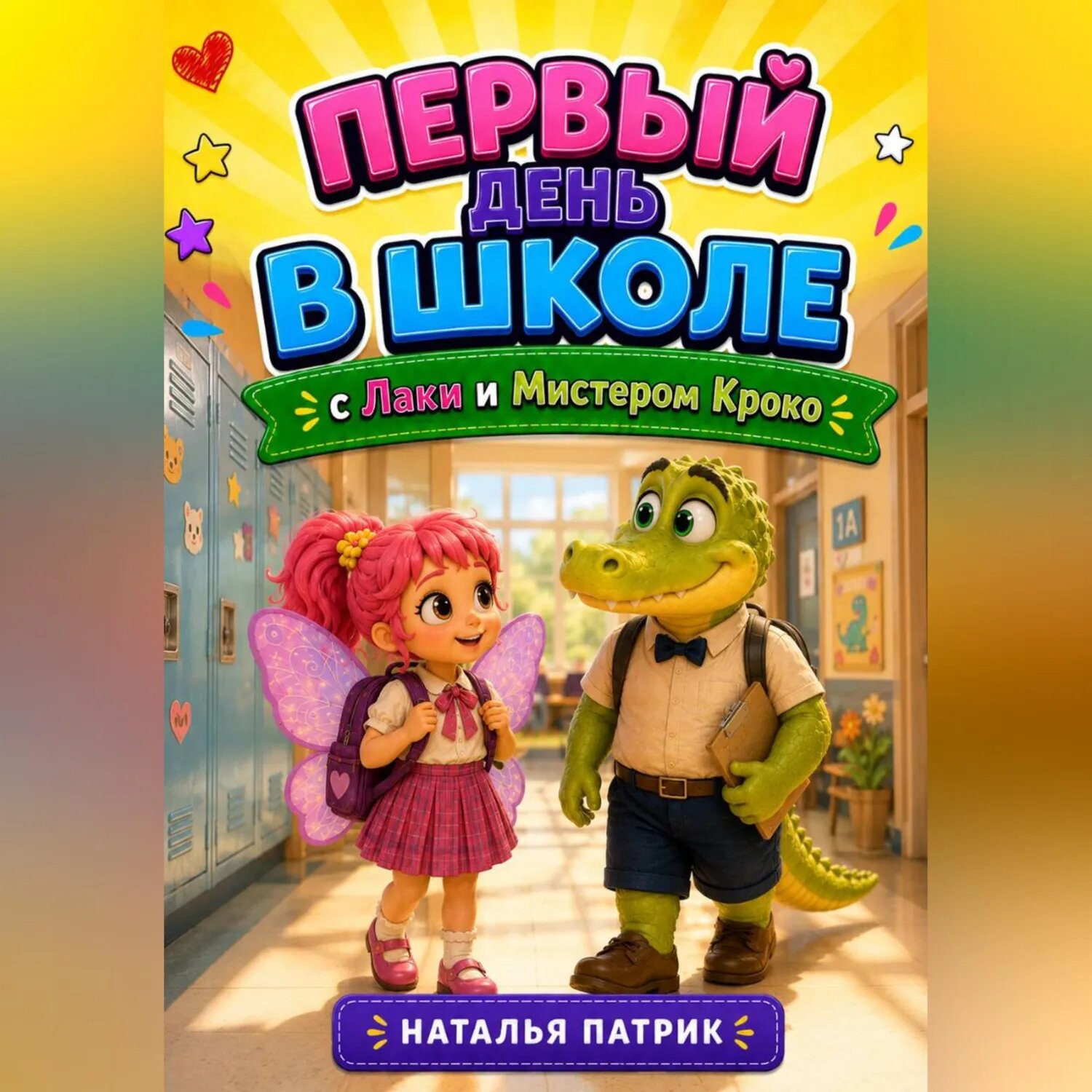 Первый день в школе с Лаки и Мистером Кроко [Аудиокнига]