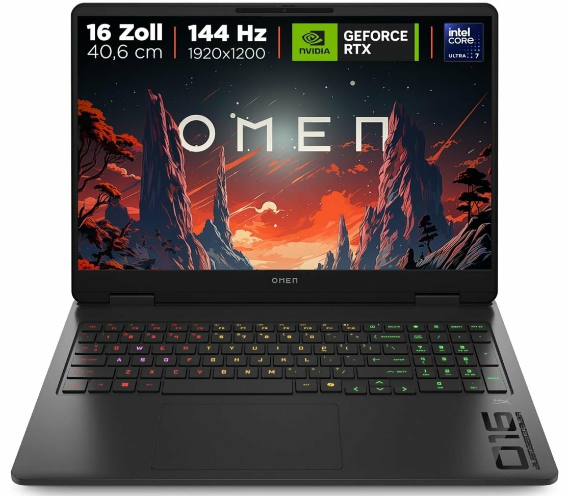 Ноутбук HP 16" HP Omen (IPS/FHD/144) Ryzen AI 7-350/RTX5060/16GB/1TB SSD/Win 11