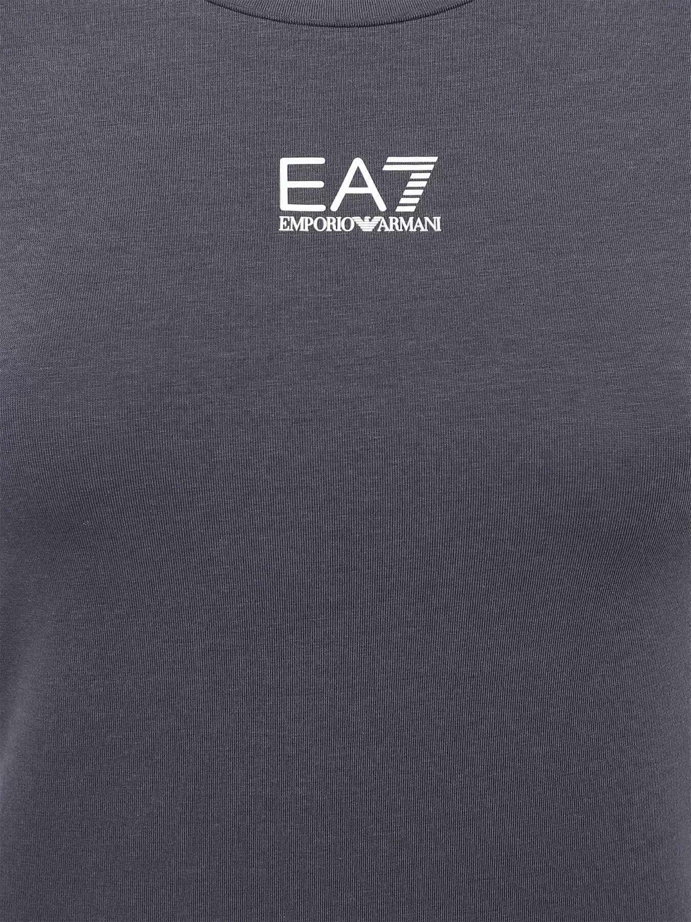 Футболка EA7 EMPORIO ARMANI, размер XS, темно-серый — фото 1