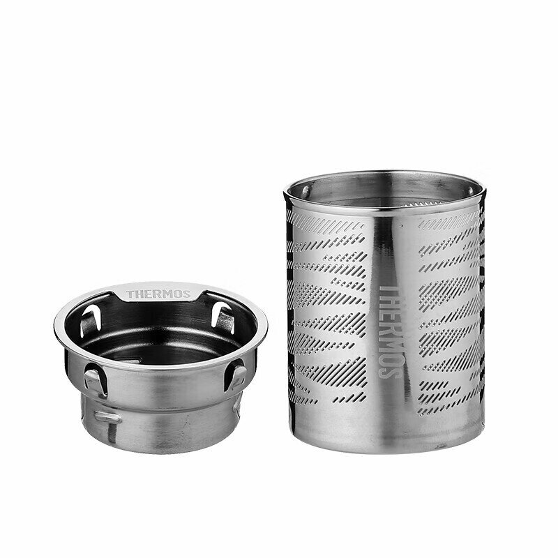 THERMOS двойная стенка из боросиликатного стекла 400 мл с фильтром для чая Цвет：TCGE*400ml Золотой