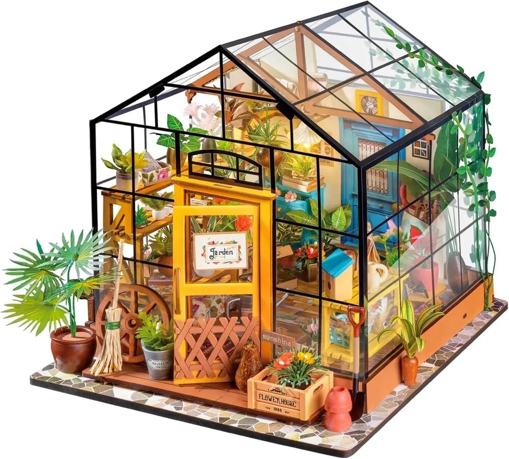 Румбокс интерьерный конструктор ROBOTIME Cathy's Flower House