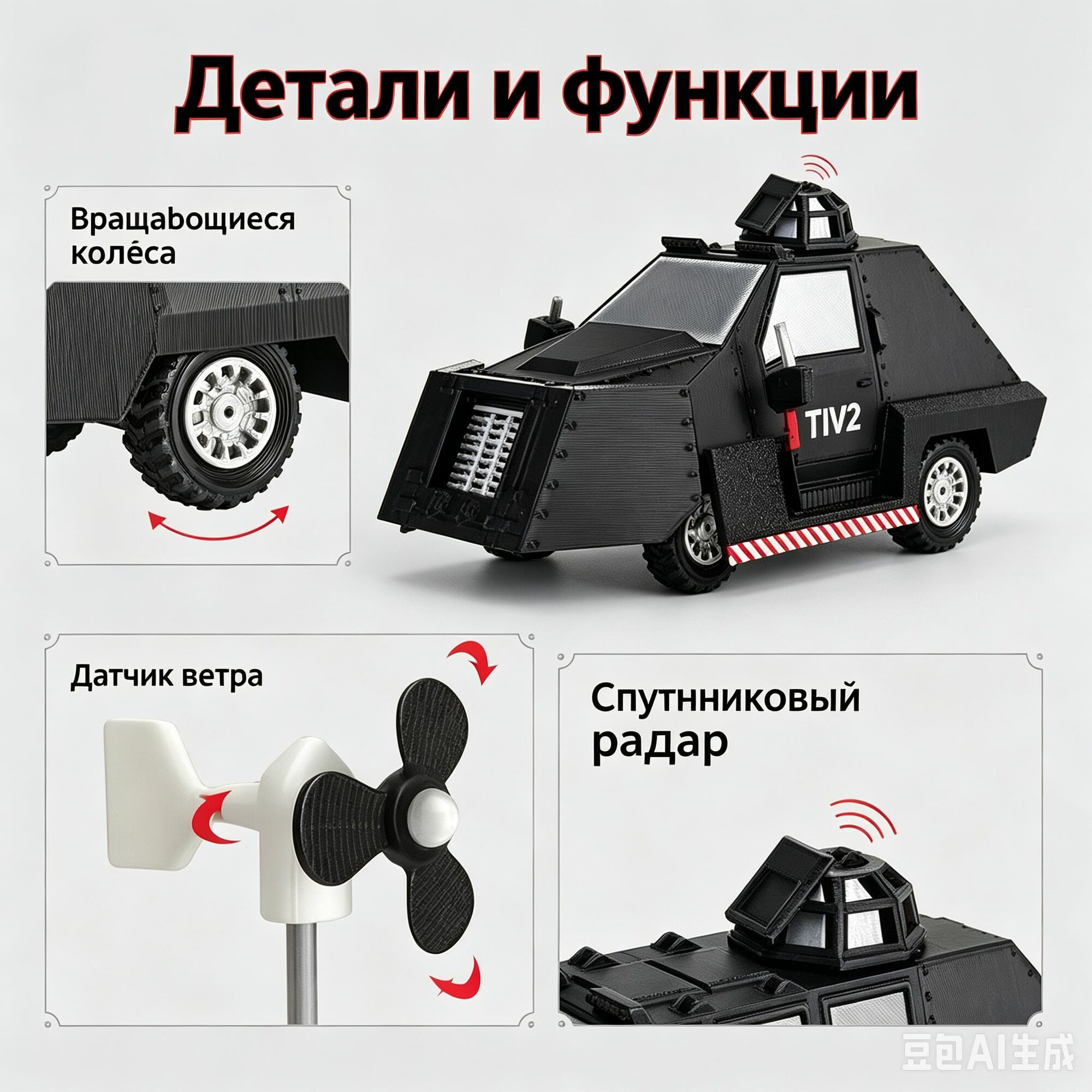 TIV2 Перехватчик Торнадо, игрушка-самолёт, модель для детей, коллекционная игрушка — фото 1