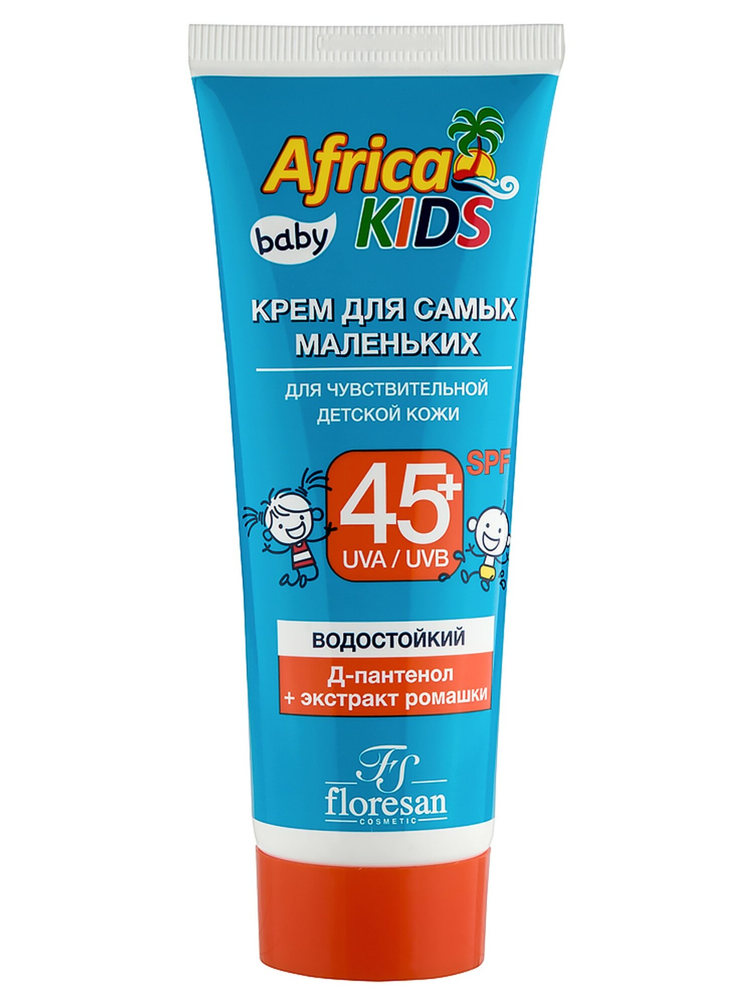 Флоресан AFRICA KIDS крем для самых маленьких для чувствительной детской кожи SPF 45+ AFRICA KIDS 50МЛ