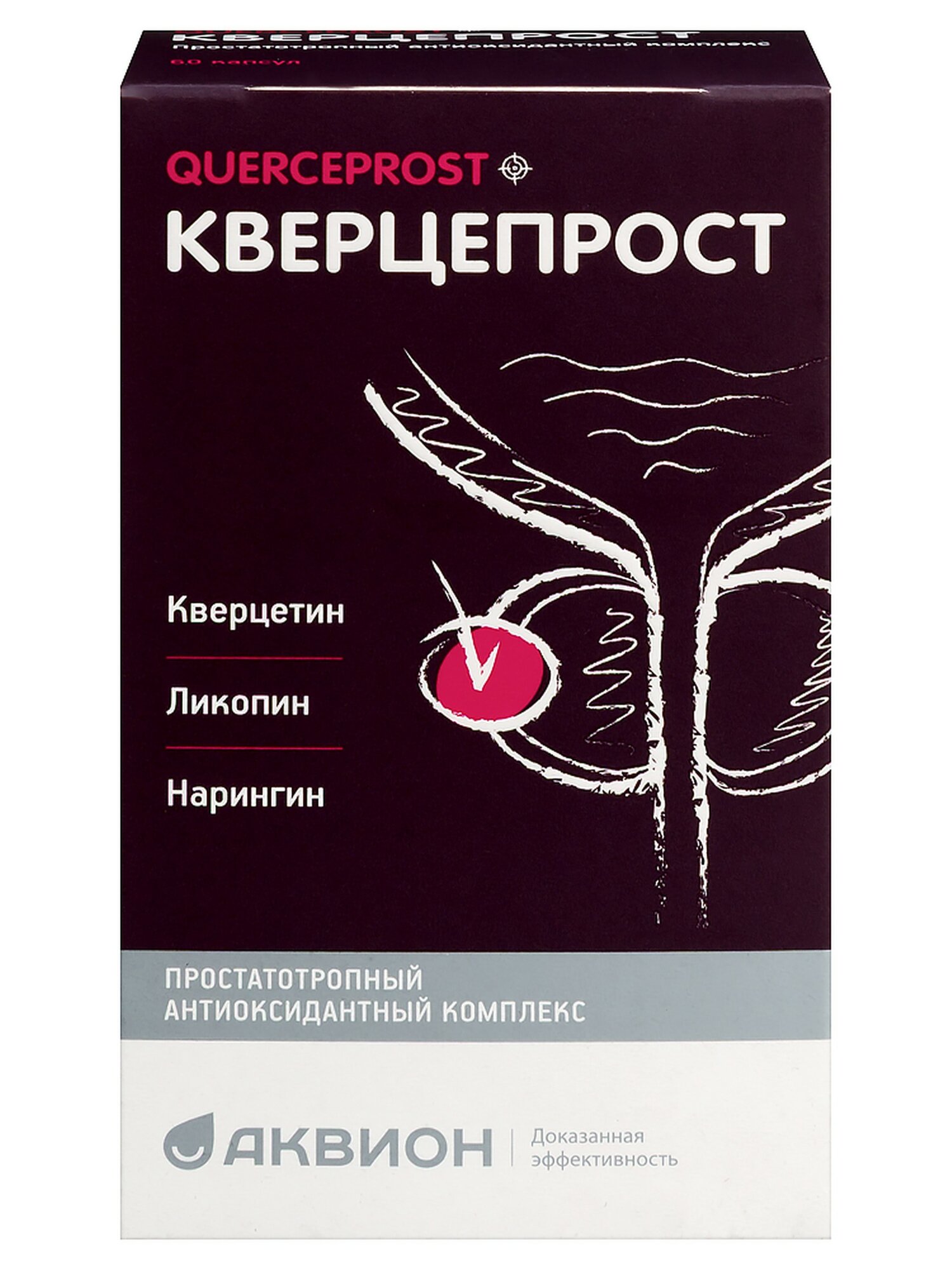Кверцепрост N60 капс ПО 445МГ — Капсулы массой 445 мг - 60 штук в уп.