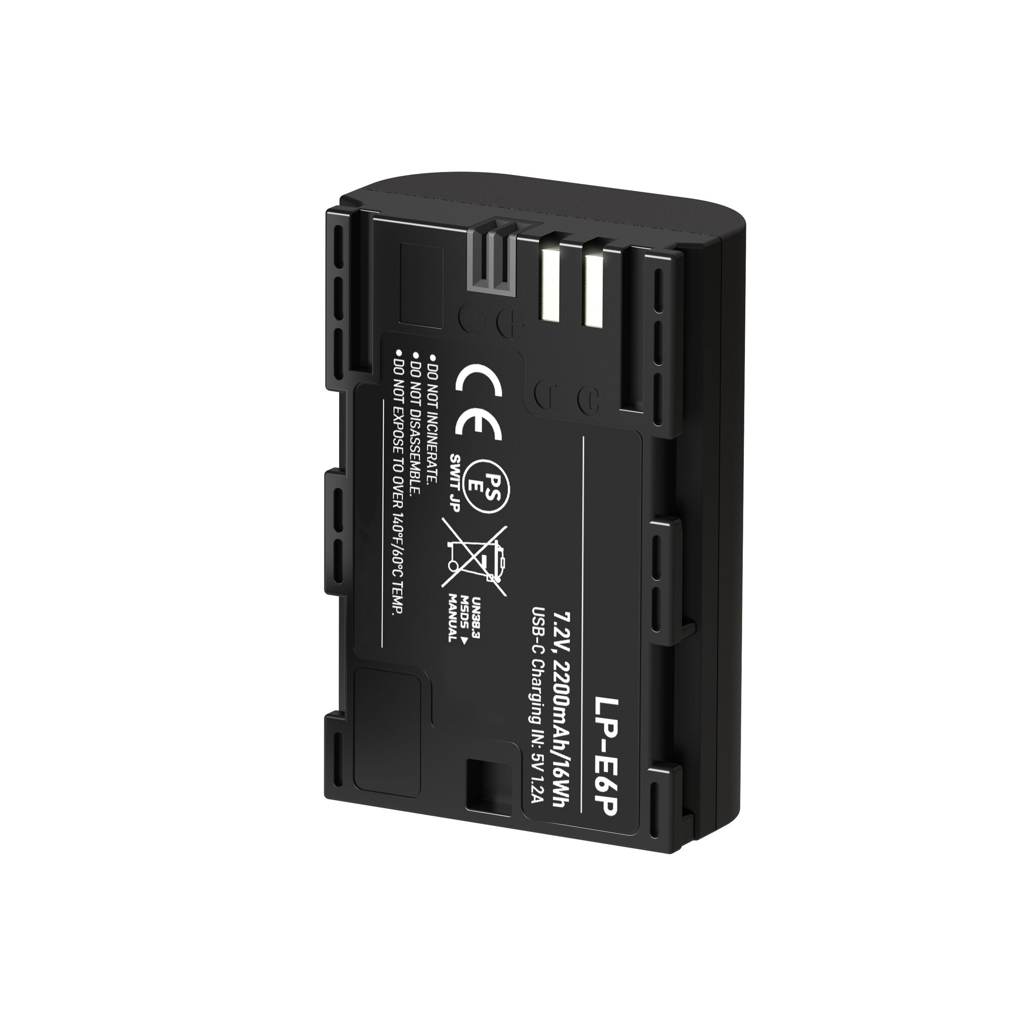 Аккумулятор OEM LP-E6 для камеры Canon 7.4V 2680mAh (с разъемом type-c)