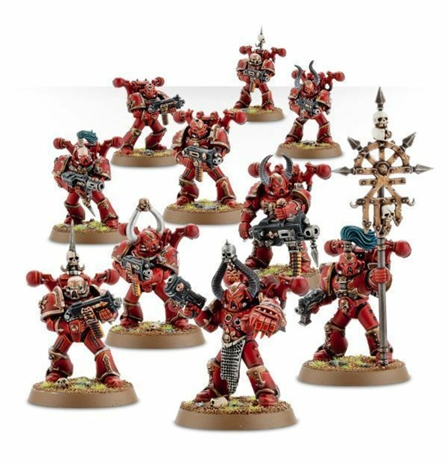 Warhammer 40000 Миниатюра Chaos Space Marine Squad(old)