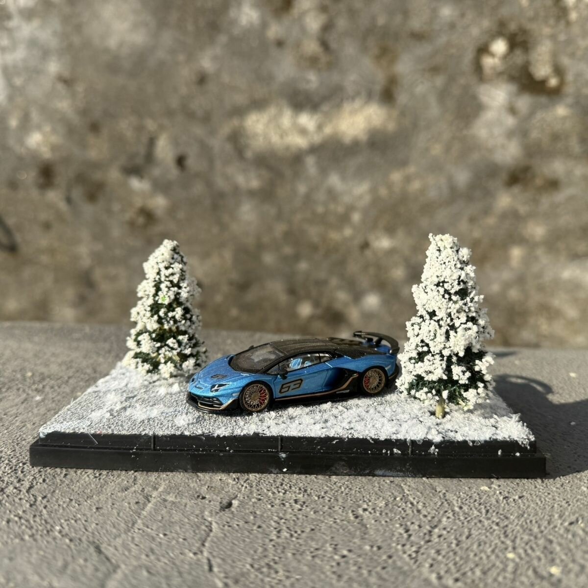 Car Bay Гараж для машинок 1:64. ручная работа (Без модели автомобиля). Игрушечный гараж для моделек. Подарок мальчику
