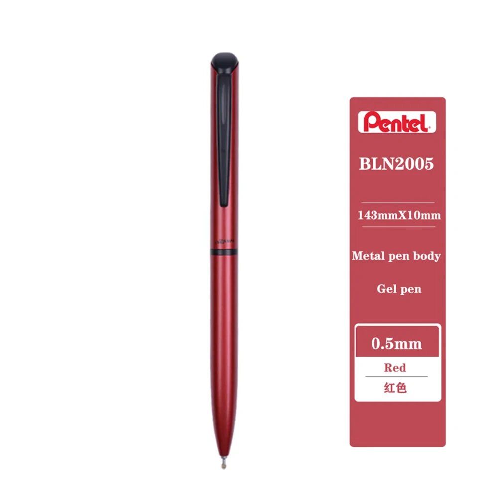 Металлическая гелевая ручка Pentel BLN2005