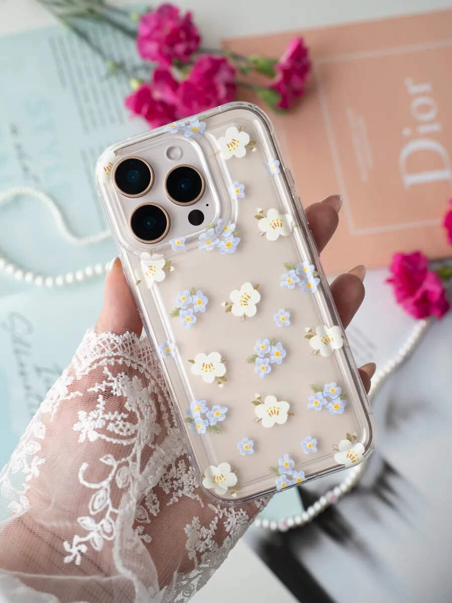 Чехол на iPhone 16 Pro с принтом