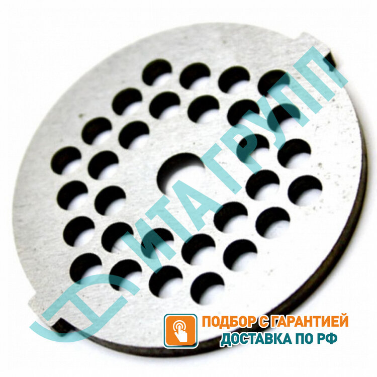 Средняя решётка для мясорубки Moulinex ME105830, D54мм, SS-1530000254, h1036