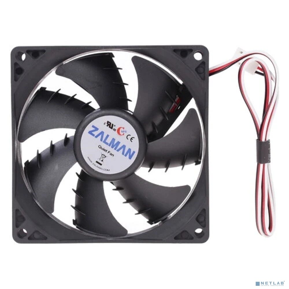 Case fan ZALMAN ZM-F2 PLUS (SF) Fan for m / tower (3пин, 92x92x25mm, 20-23дБ, 1500об / мин)