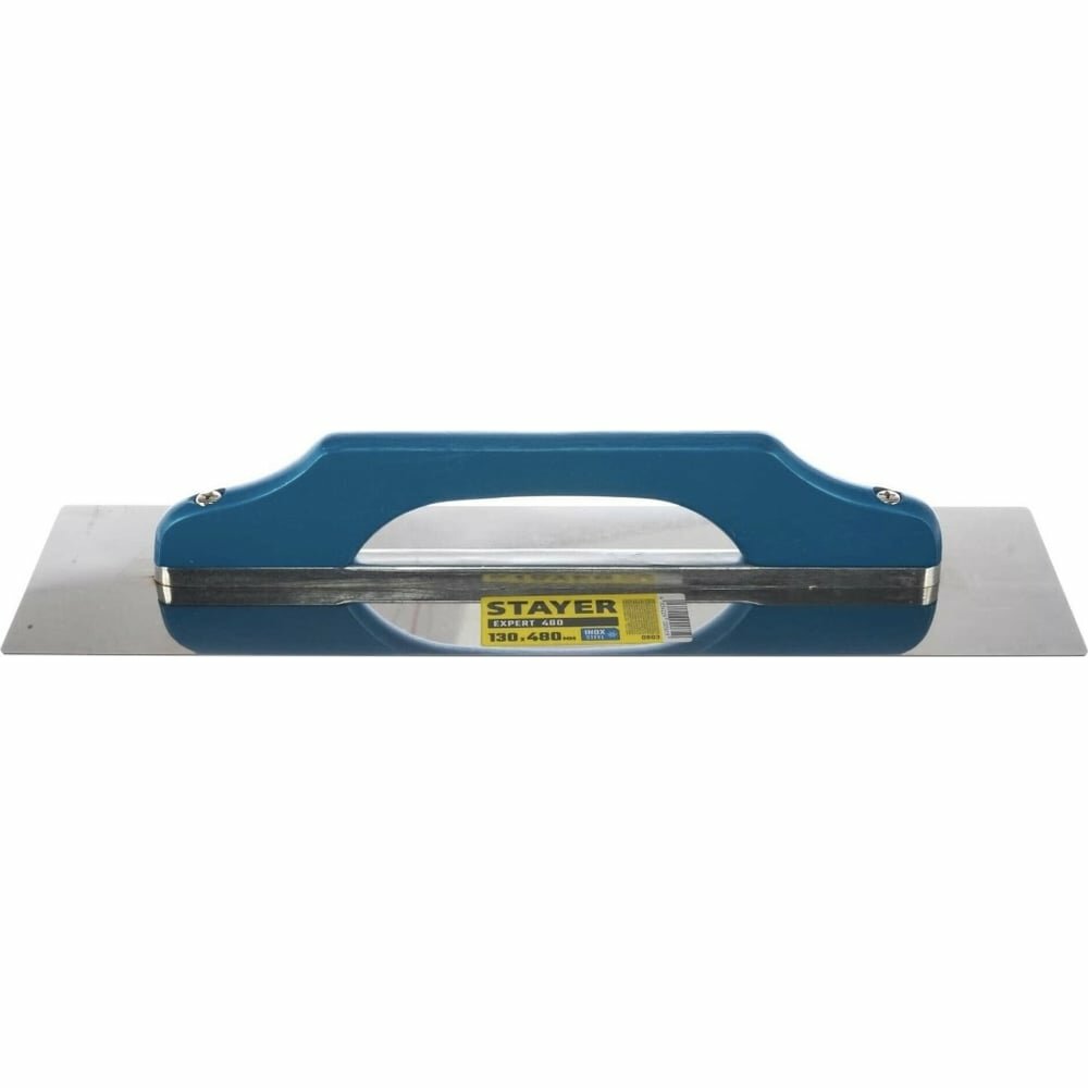 Гладилка Stayer Expert 600 130х600 мм "Швейцарская" нержавеющая с деревянной ручкой 08034 — фото 1
