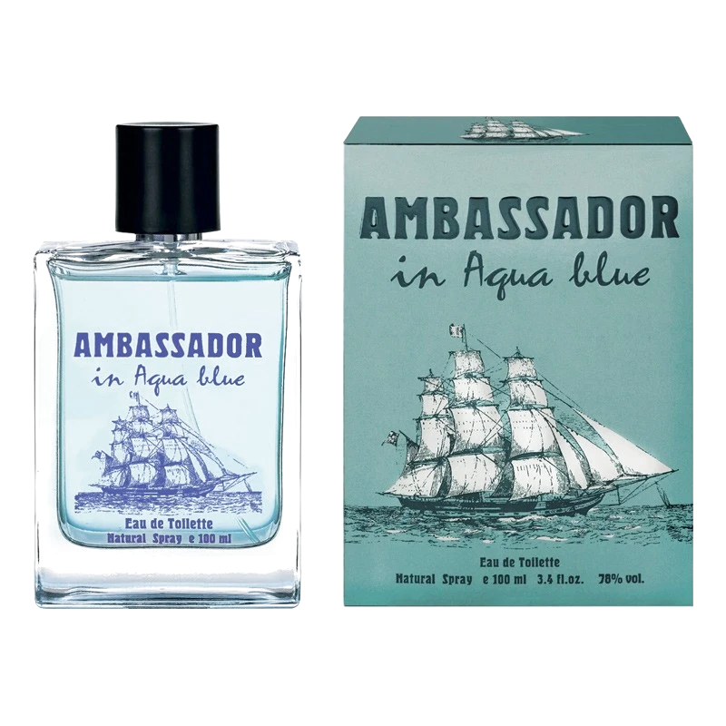 Genty Ambassador In Aqua Blue парфюм мужской 100 мл - Дженти Амбассадор Ин Аква Блю туалетная вода