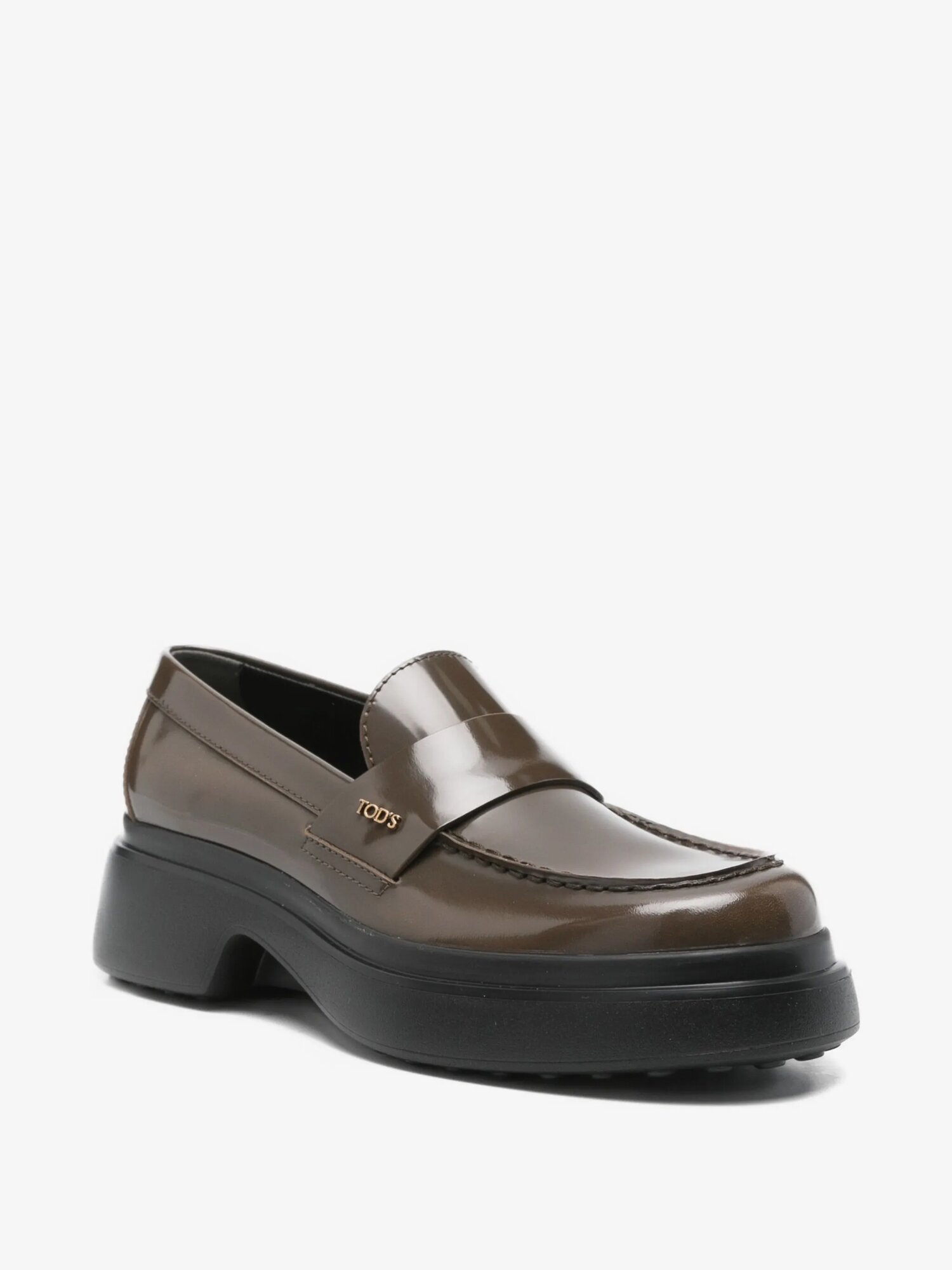 Лоферы Tod's Leather platform loafers, размер 40 — фото 1