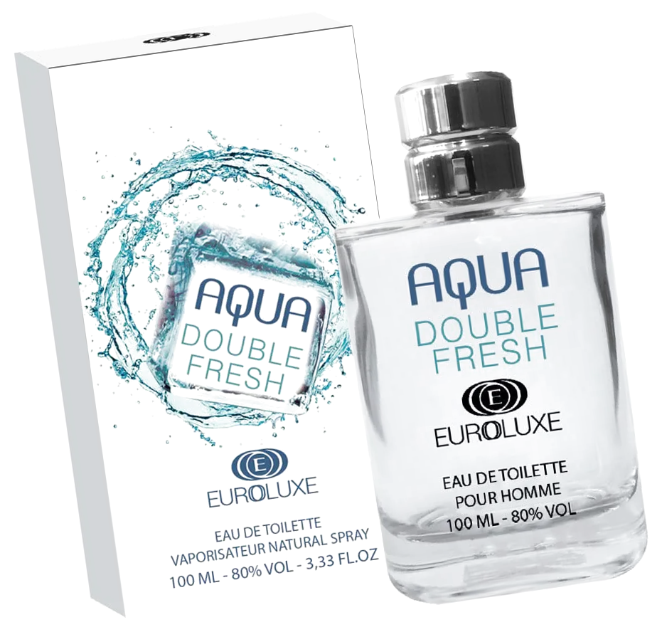 Аква Дабл Фреш мужская туалетная вода 100 мл - Euroluxe Aqua Double Fresh