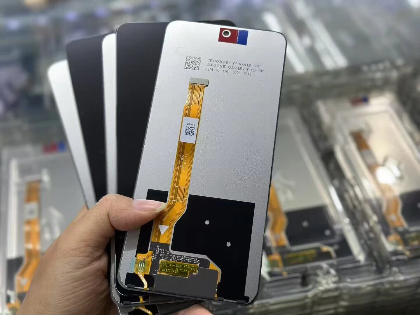 6,72 "экран для Realme C75, экран дисплея для OPPO Realme C75 RMX3941 RMX394, 5G Black NO Frame