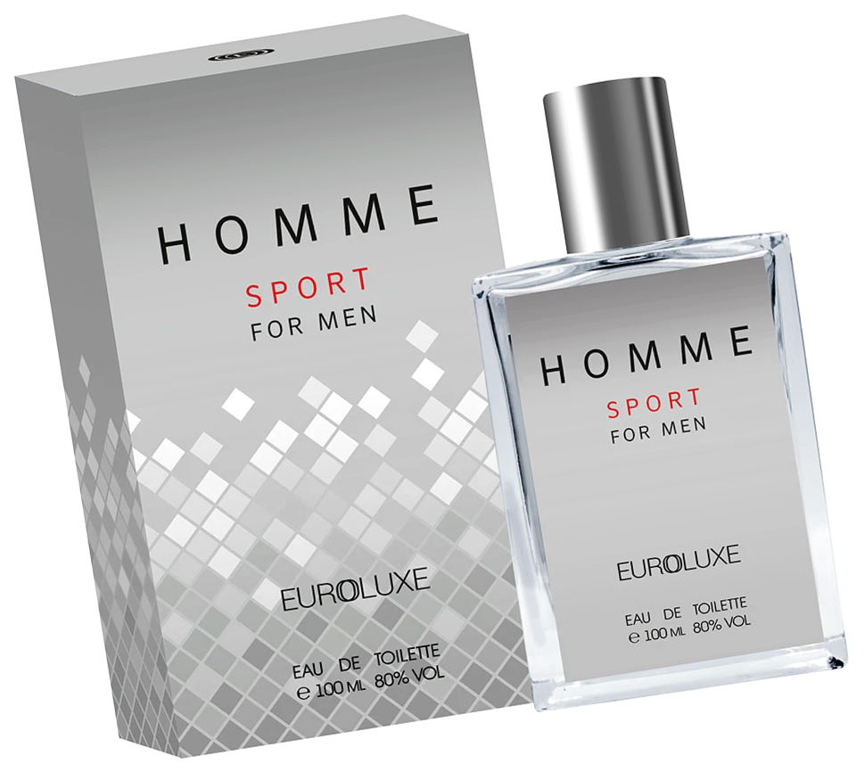 Духи для мужчин Euroluxe Homme Sport 100 мл / Евролюкс Хомме Спорт туалетная вода