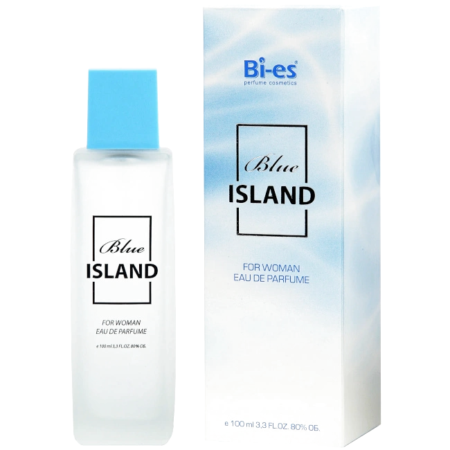 Женская парфюмерная вода Би Эс Блу Айленд 100 мл - Bi Es Blue Island Голубой Остров