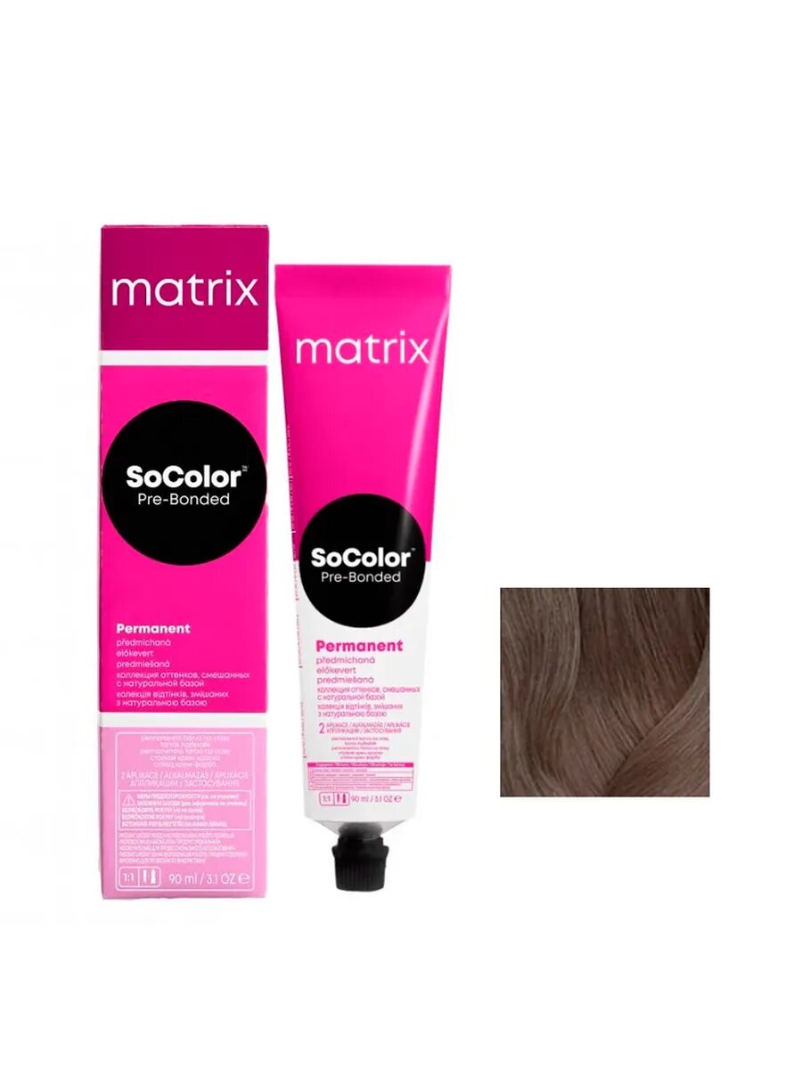 MATRIX SoColor Pre-Bonded 5N Краска США 90 мл