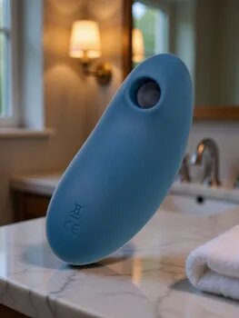 Вакуум-волновой бесконтактный стимулятор клитора Satisfyer, синий