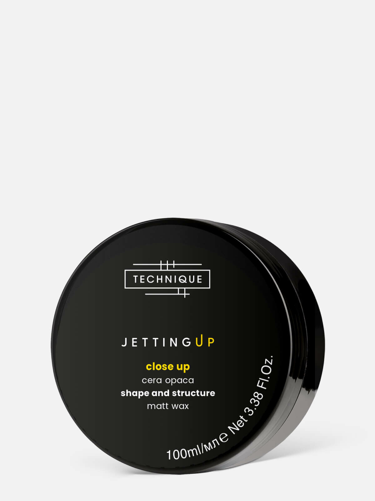 Воск матовый для укладки волос средней фиксации Technique Jetting Up Close Up Matt Wax, 100 мл